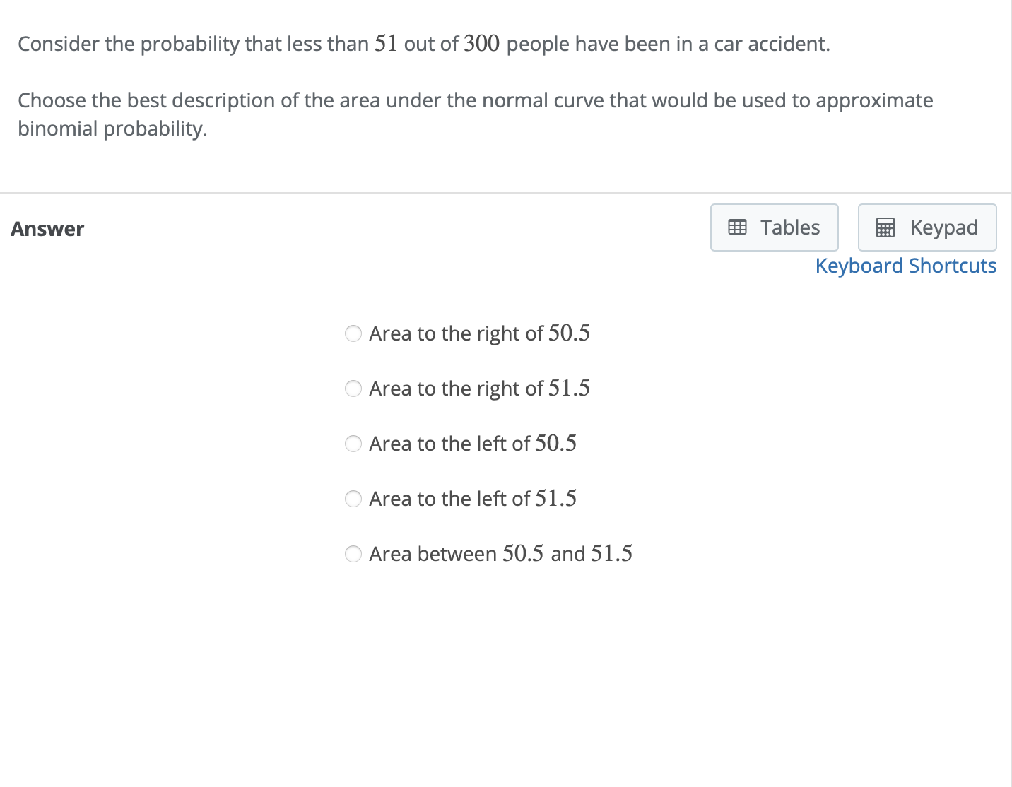 Solved Consider the probability that less than 51 ﻿out of | Chegg.com