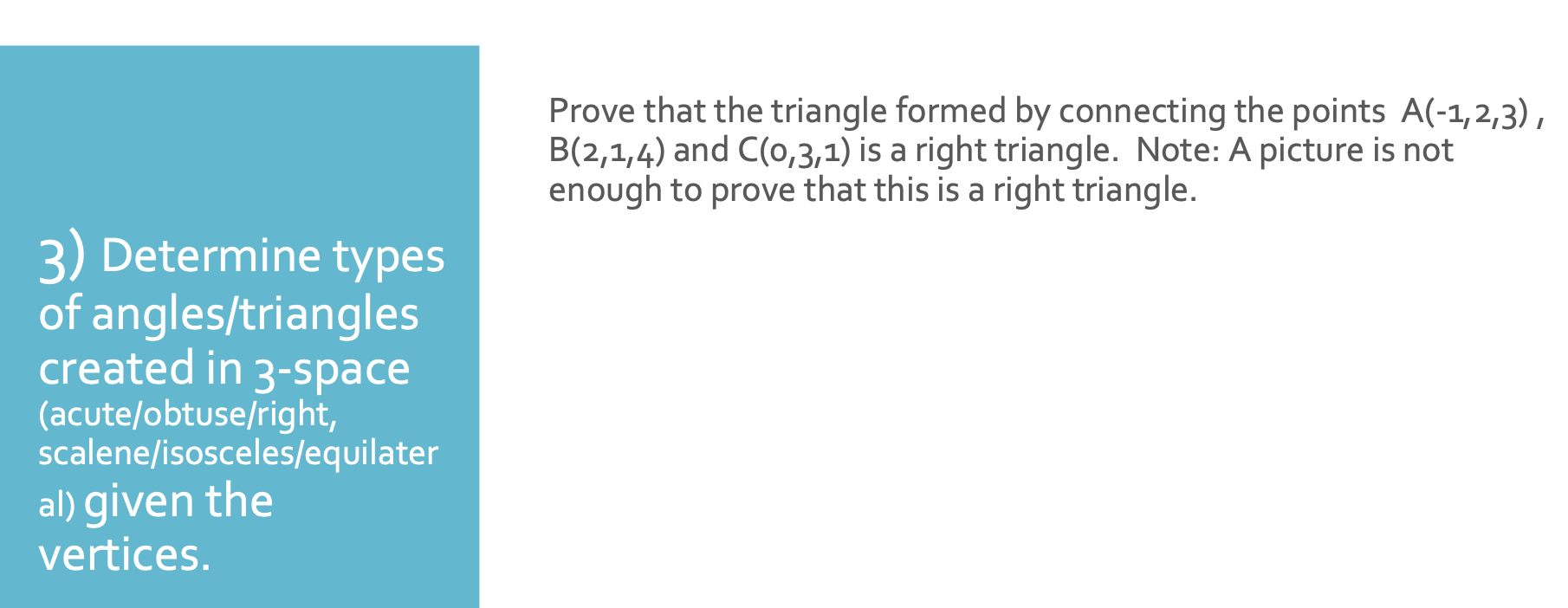 Solved Prove that the triangle formed by connecting the | Chegg.com