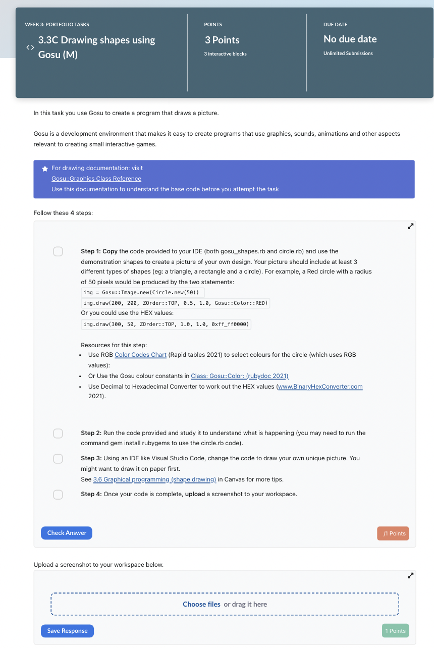 Solved In this task you use Gosu to create a program that | Chegg.com