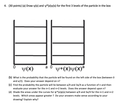 Solved 4. (30 points) (a) Draw y(x) and y*(x)+(x) for the | Chegg.com