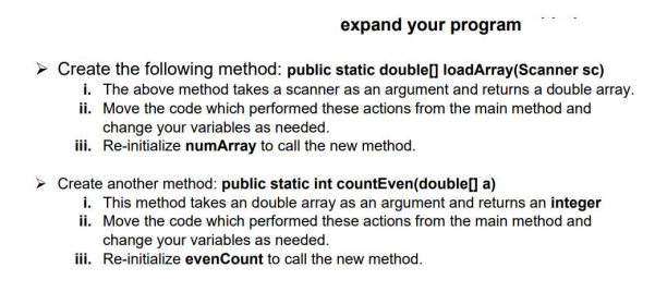 Solved existing code import java.util.*; public class | Chegg.com