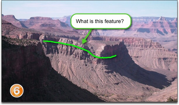 Solved What type of feature is in the photograph? Is it a | Chegg.com