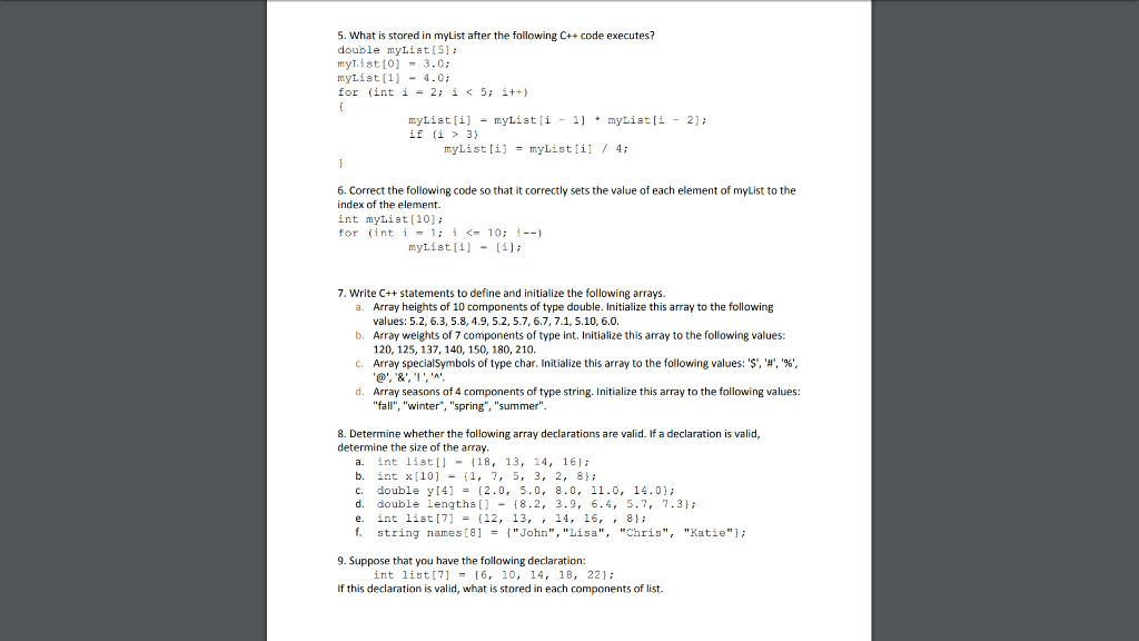 Solved just simply answer the questions, no need to write | Chegg.com