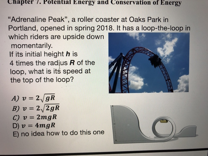 Solved Chapter'7. Potential Energy and Conservation of | Chegg.com