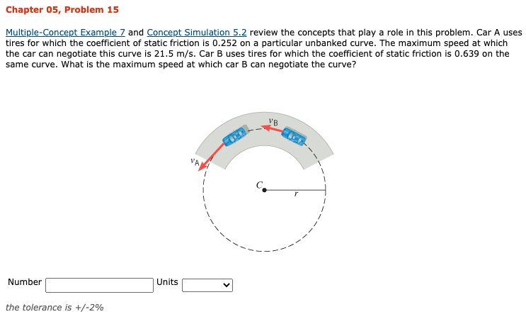 Solved Chapter 05, Problem 15 Multiple-Concept Example 7 and | Chegg.com