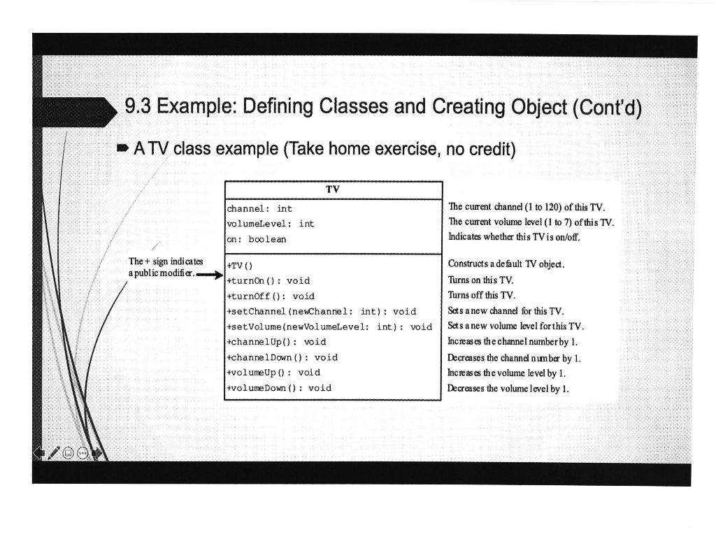 Solved 9.3 Example: Defining Classes and Creating Object | Chegg.com