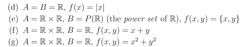 Solved 6. Suppose follows: function f: A → B is given. | Chegg.com