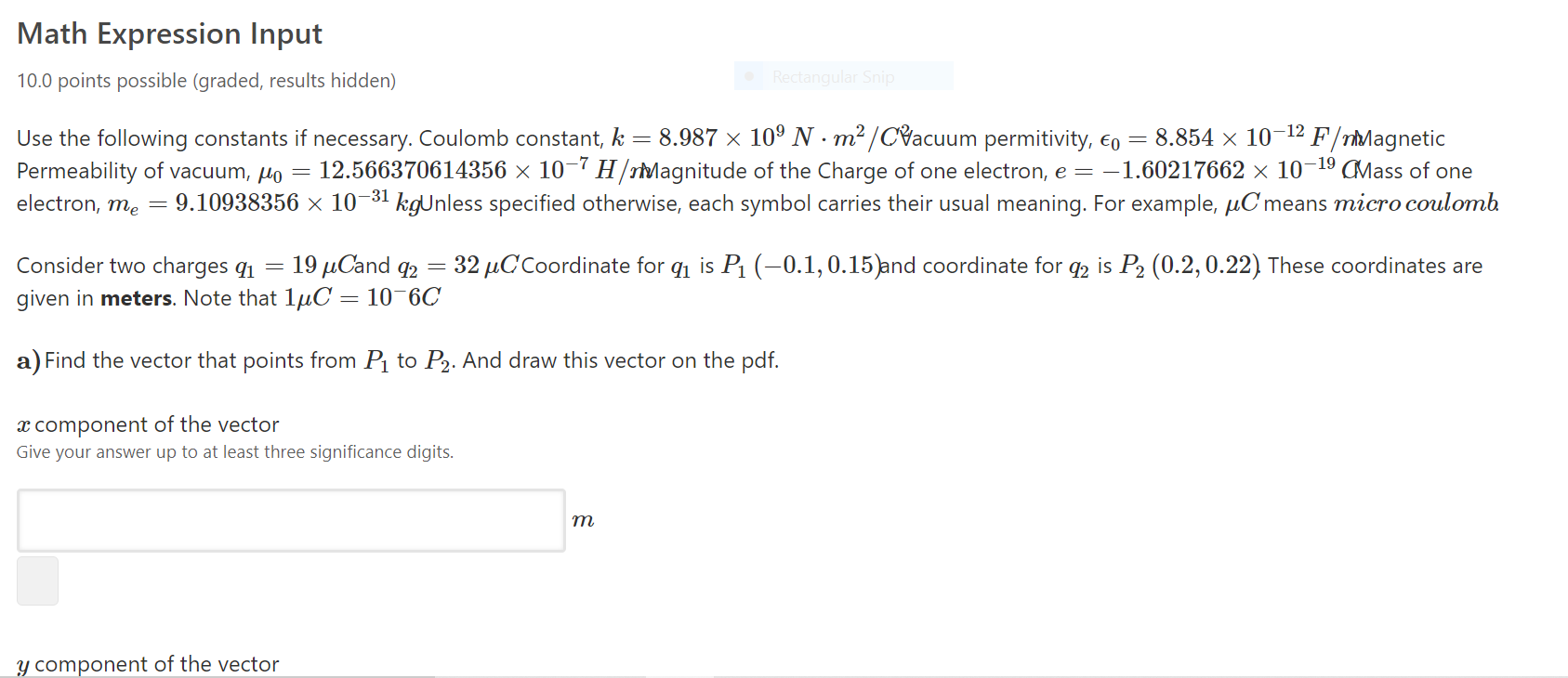 Solved Math Expression Input 10.0 points possible (graded, | Chegg.com