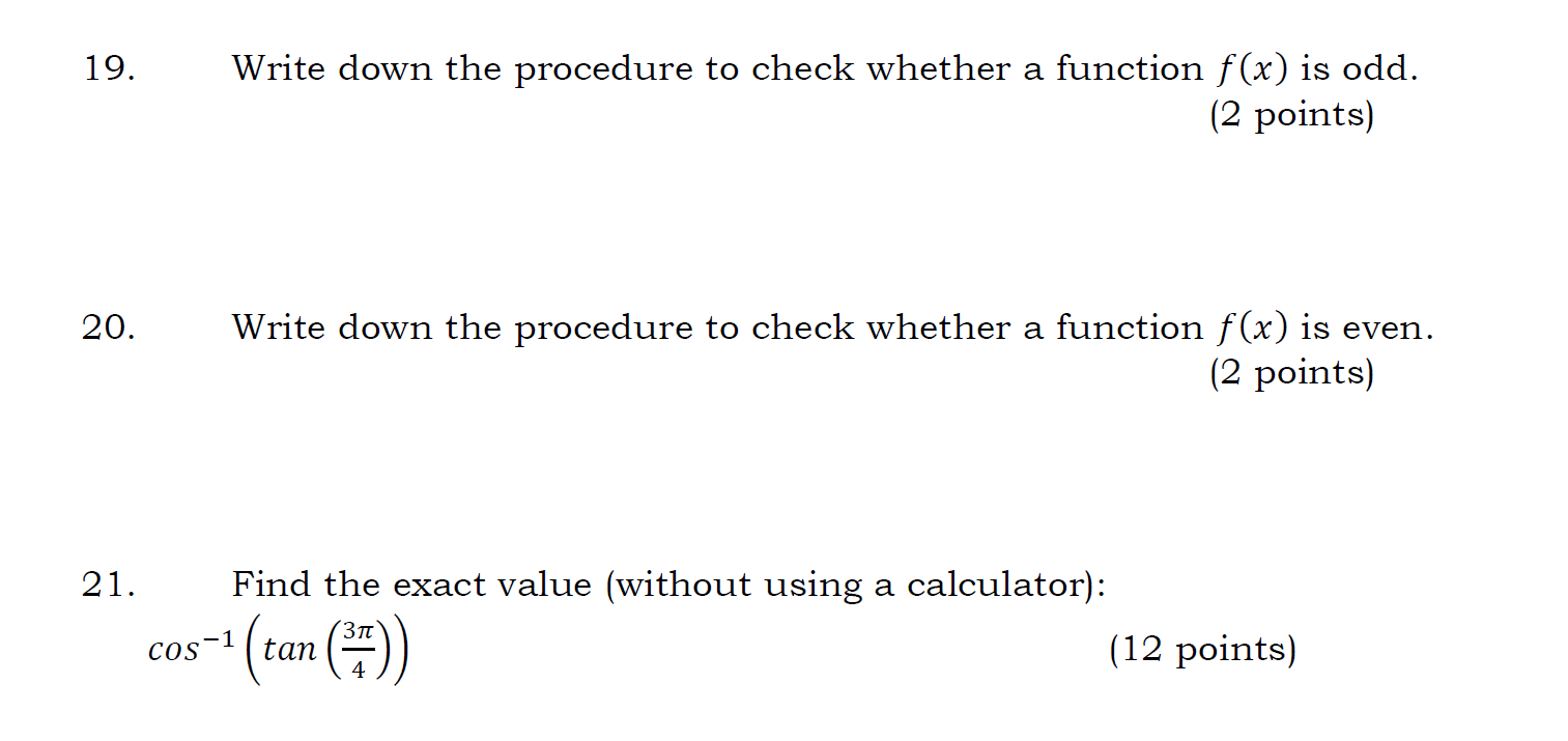 Solved 9. Write down the procedure to check whether a | Chegg.com