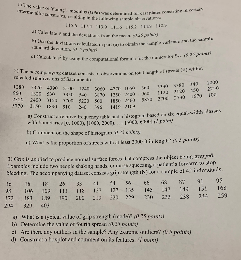 Solved 1) The value of Young's mod intermetallic substrates, | Chegg.com