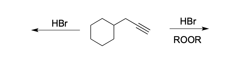 Solved HBr HBr ROOR | Chegg.com
