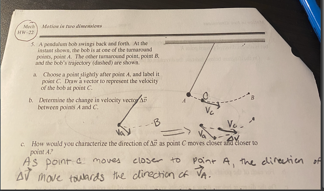 Solved Motion in two dimensions Mech HW-22 arballud to old | Chegg.com