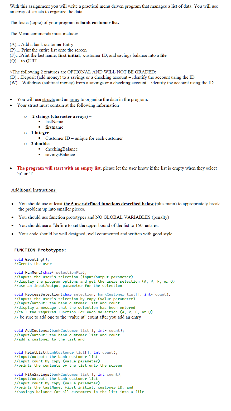 Solved Can anyone help with fixing this code I made in C | Chegg.com