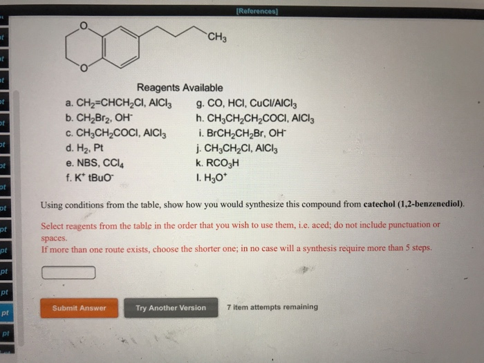 Solved using conditions from the table, show how you would | Chegg.com