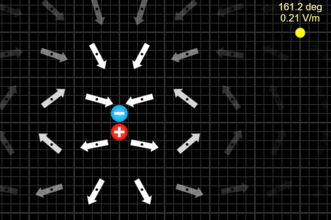 Solved The yellow sensors show the value of the electric | Chegg.com
