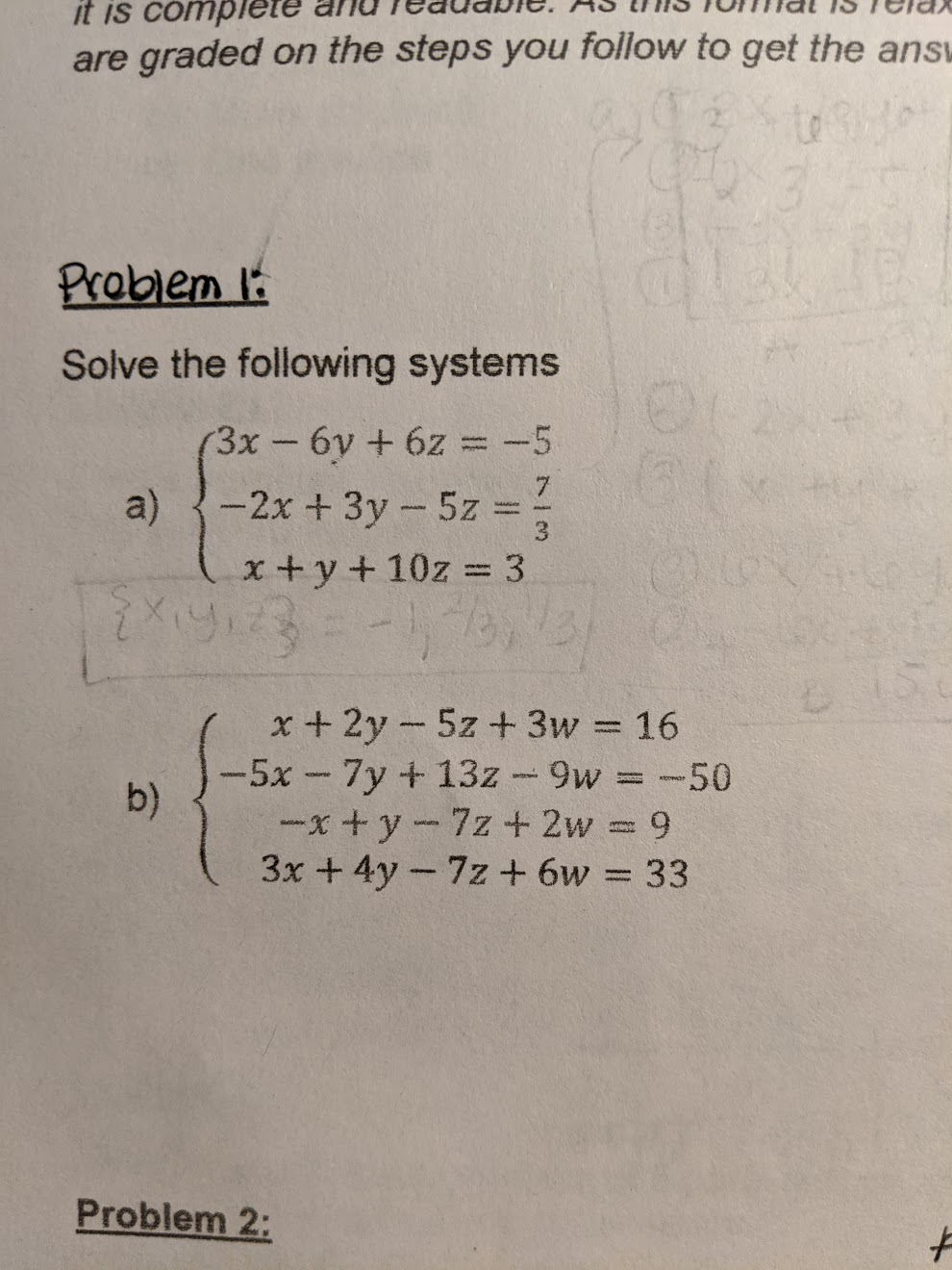 Solved it is complete and reduddie. HS UNS JUMalised are | Chegg.com