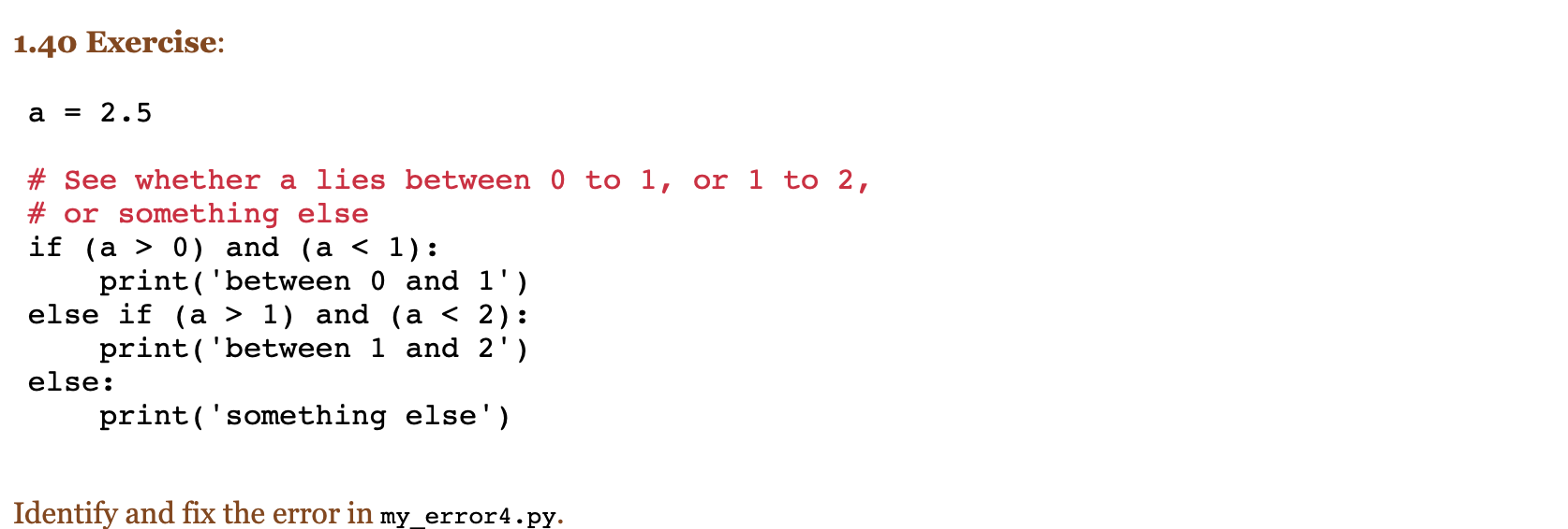 Solved 1.37 Exercise: X = 5 y 6 if x