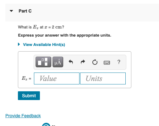 Solved shows a graph of V versus x in a region of space. The | Chegg.com