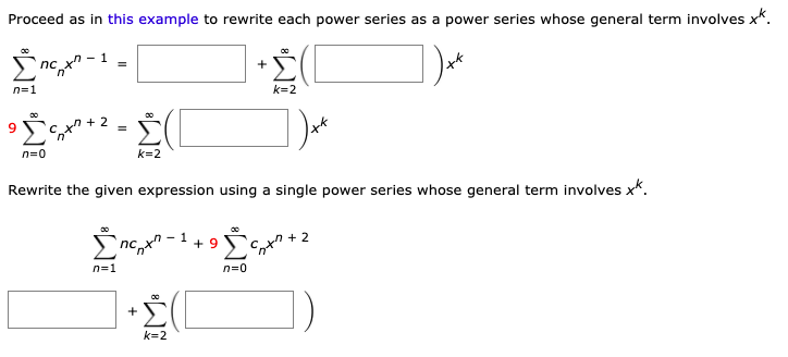 Solved Proceed as in this example to rewrite each power | Chegg.com
