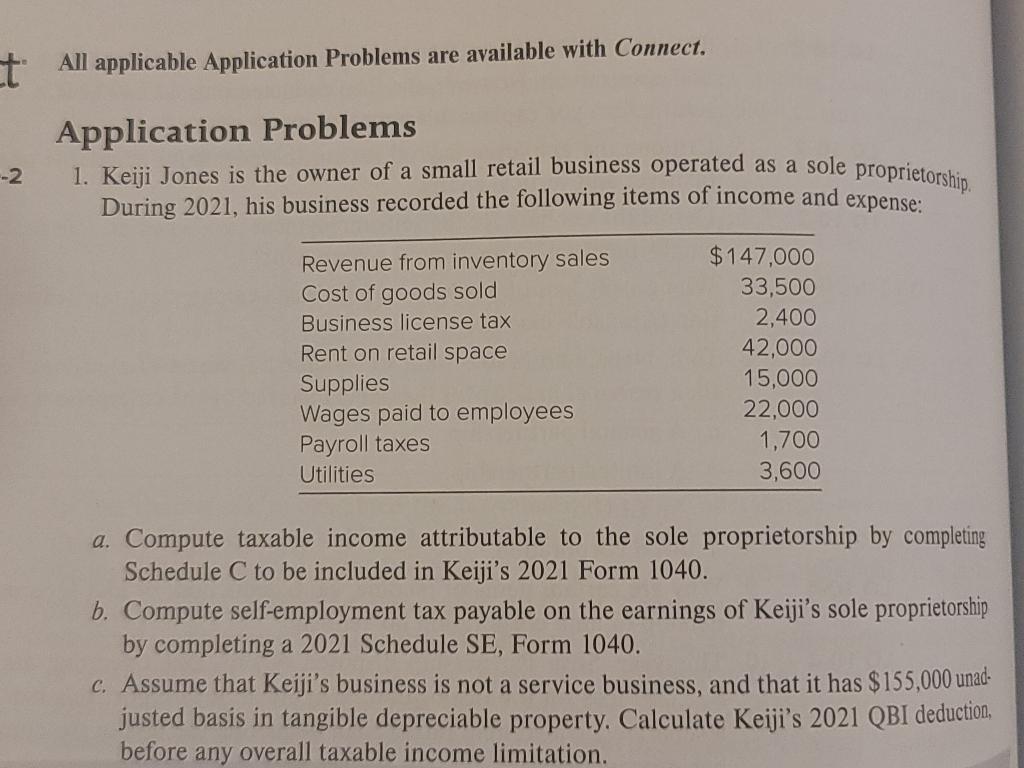 Solved All applicable Application Problems are available | Chegg.com