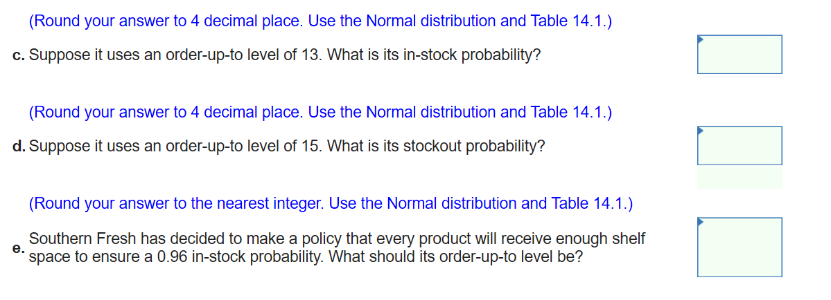 Table 14.1 The Distribution Function, Fiz), and the | Chegg.com