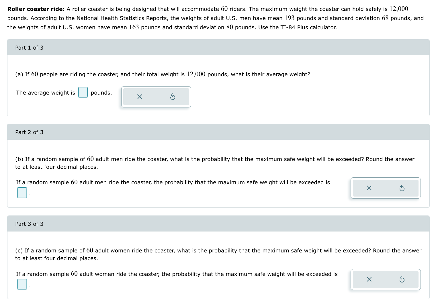 Solved Roller coaster ride: A roller coaster is being | Chegg.com