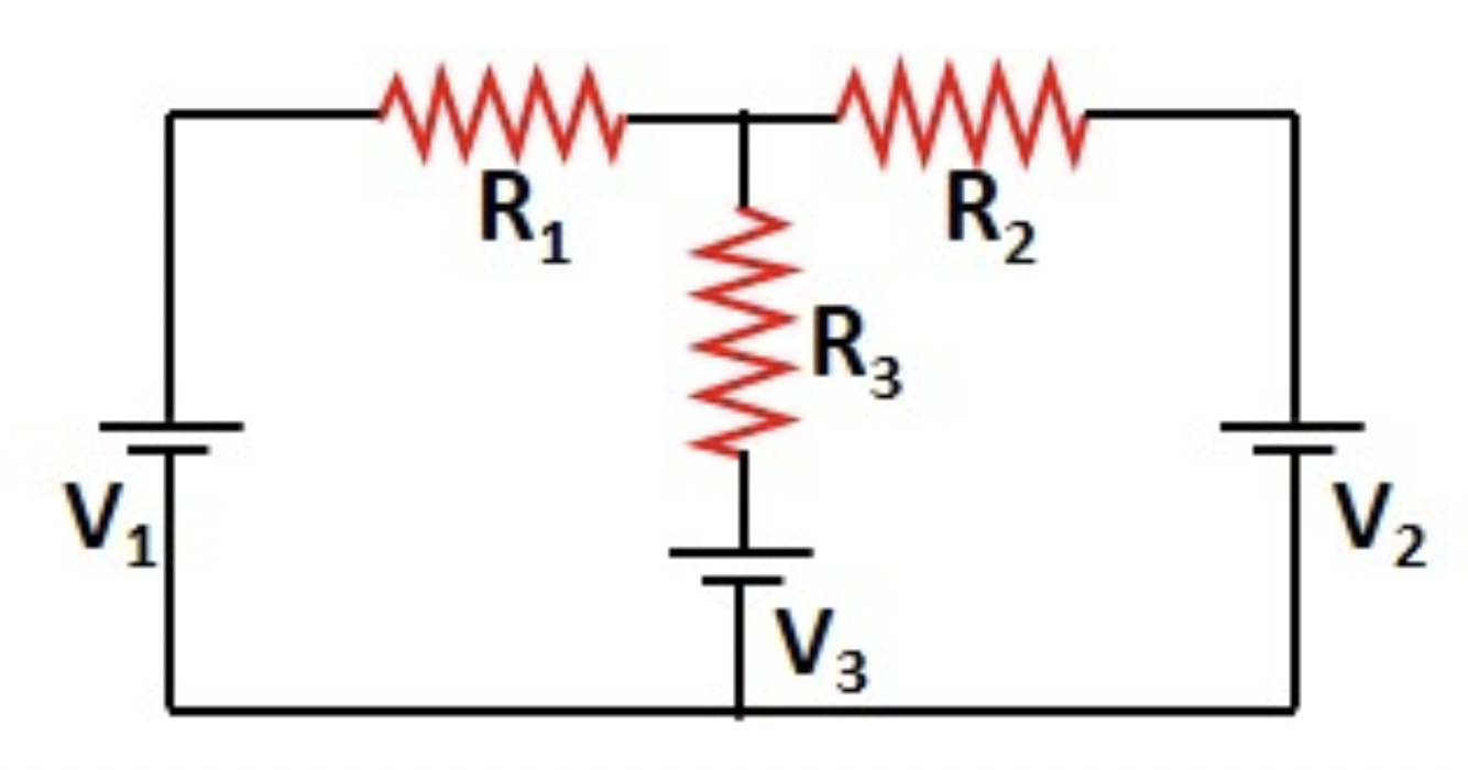 Solved Find the current in the r3 resister in the drawing | Chegg.com