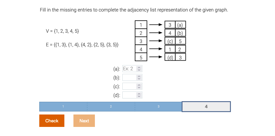 Solved Enter the notation for each graph.Fill in the missing | Chegg.com