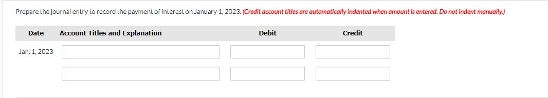 Prepare the journal entry to record the issuance of | Chegg.com