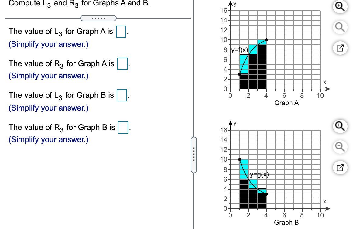 Solved Compute L3 and R3 for Graphs A and B. o The value of | Chegg.com