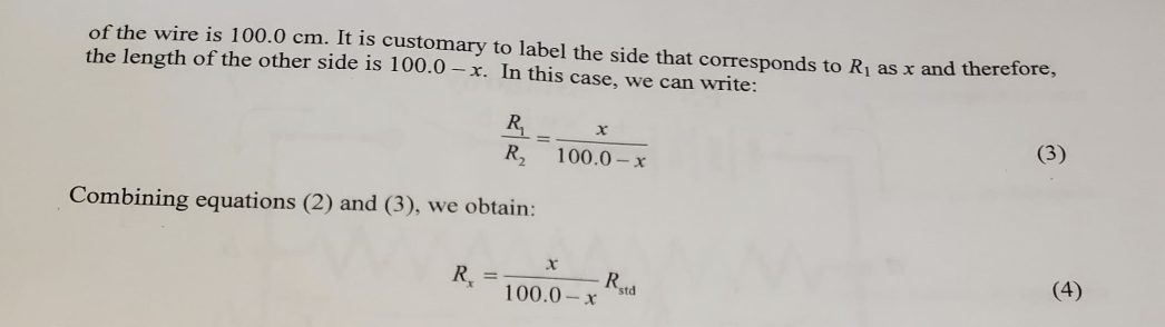 Solved 3 Single Unknown Resistor R2x 4 Series Combination
