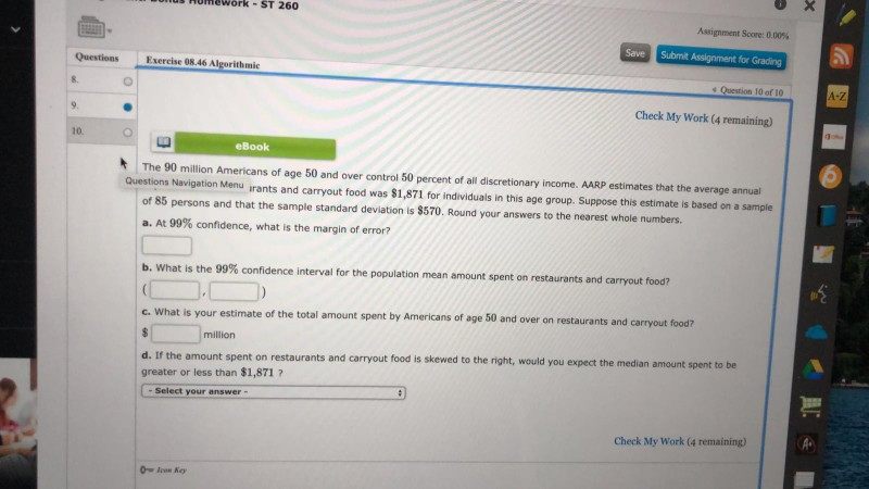Solved Save Submit Assignment for Grading Questions Exercise | Chegg.com