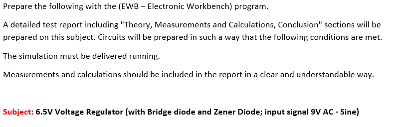 Solved Prepare the following with the (EWB - Electronic | Chegg.com