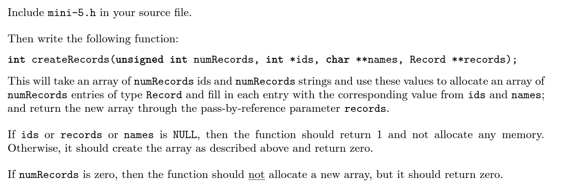 Solved Write A C Language Program As