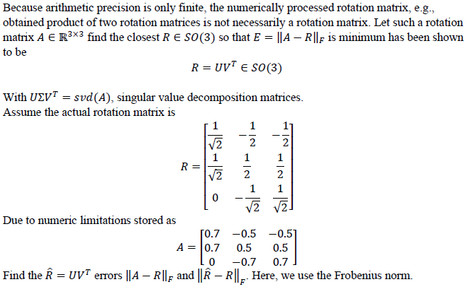 Because arithmetic precision is only finite, the | Chegg.com