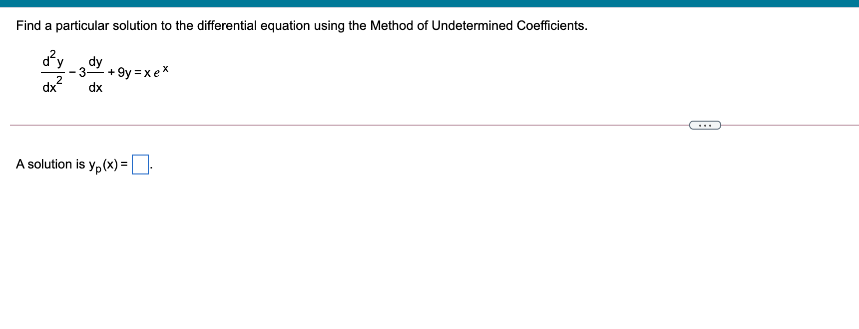 Solved Find A Particular Solution To The Differential Chegg