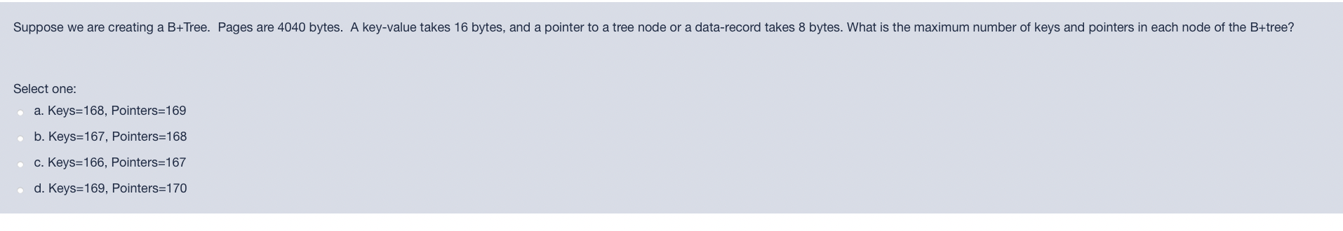 Solved Consider The B Tree Index Shown Below Assume The 7794