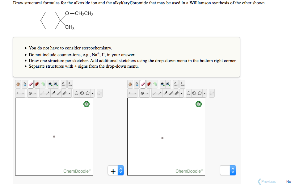 Solved Draw structural formulas for the alkoxide ion and the | Chegg.com