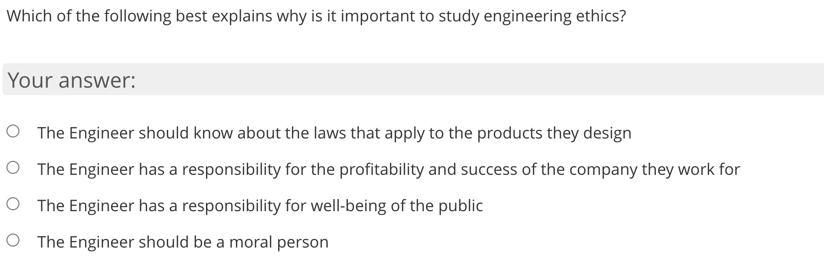 Solved Which of the following best explains why is it | Chegg.com