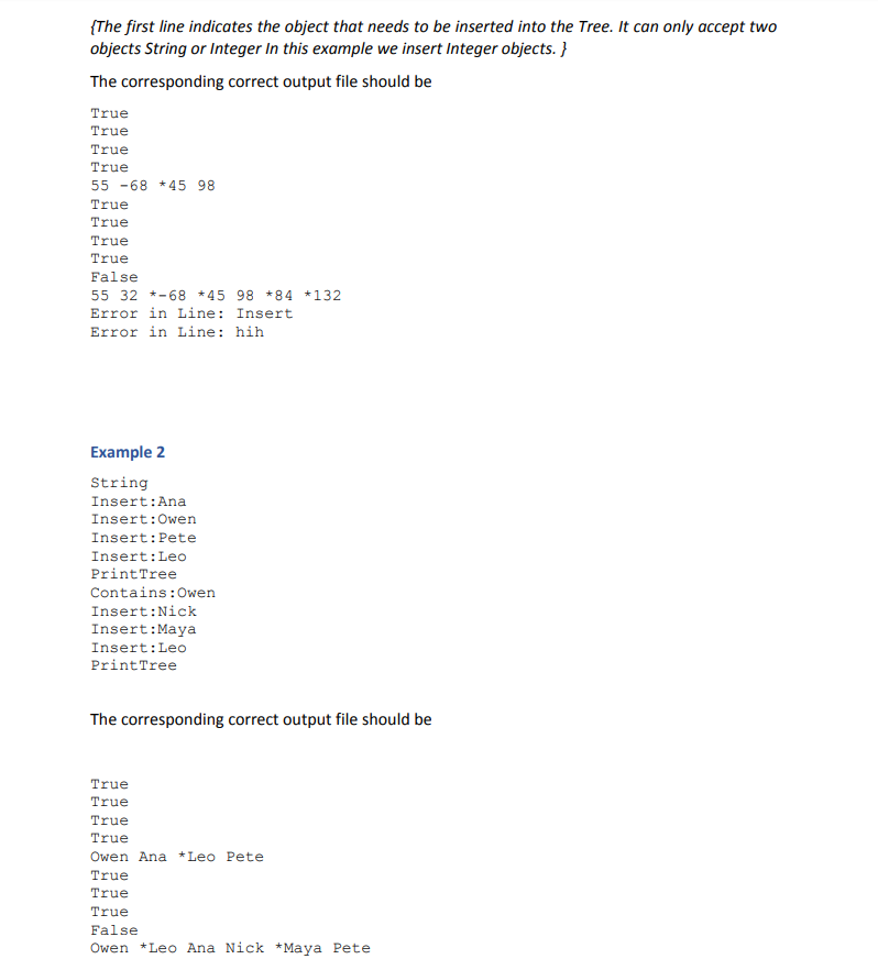 Solved The task of this project is to implement in Java a | Chegg.com