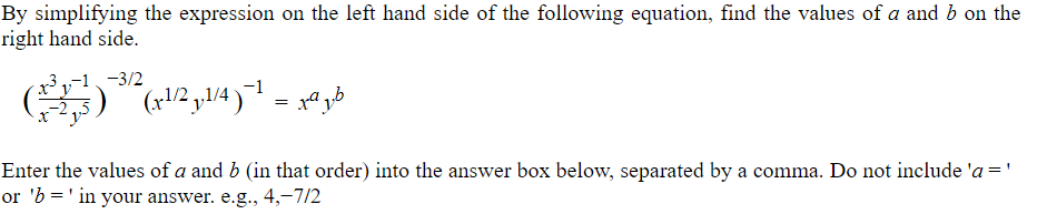 Solved By simplifying the expression on the left hand side | Chegg.com