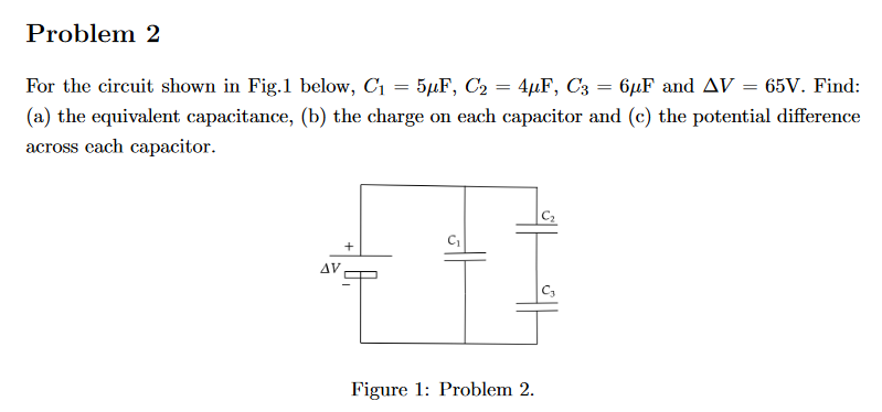 Solved For the circuit shown in Fig.1 below, | Chegg.com