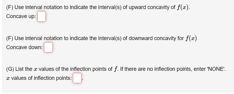 Solved Consider the function f(x)=8+exex (A) Find the first | Chegg.com