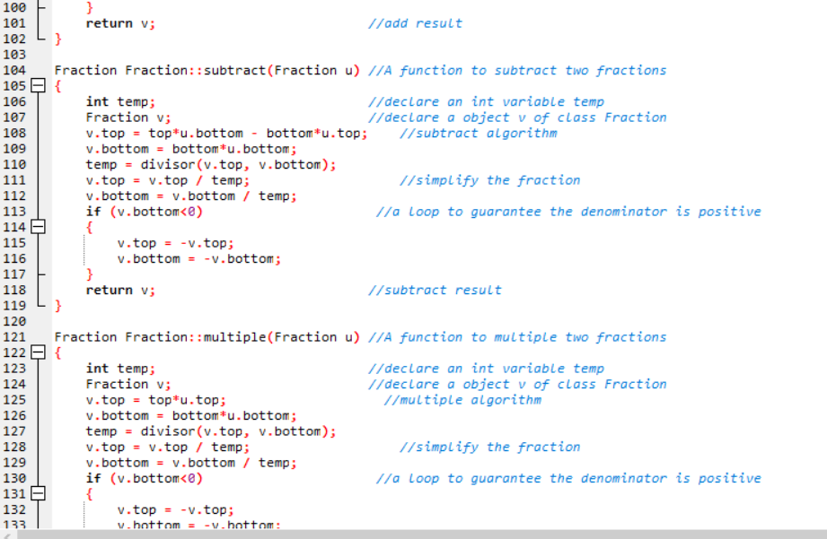 Derive a sub-class iFraction from the base class | Chegg.com