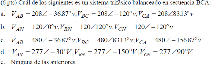 Solved Which of the following is a BCA sequence balanced | Chegg.com