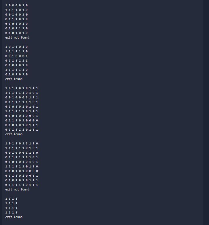 Solved Lab Description A maze is a two dimensional structure | Chegg.com