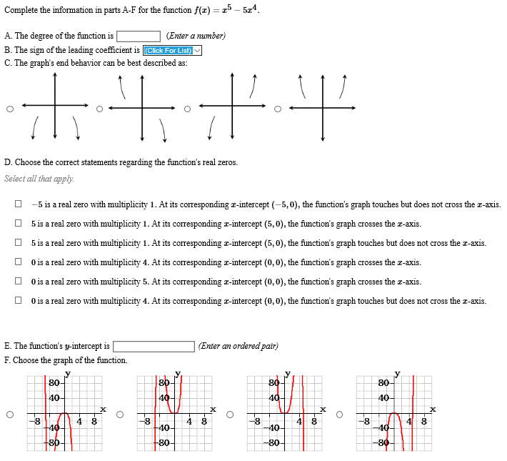 Solved Complete the information in parts A-F for the | Chegg.com