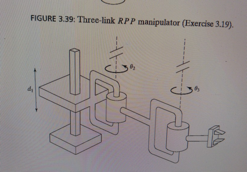 Solved Show attachment of link frames on the three link | Chegg.com