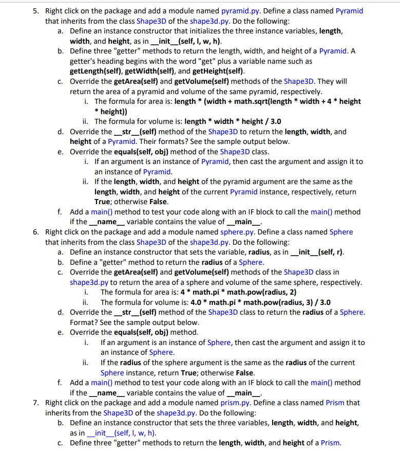 Problem #1 (30 points): Classes and inheritance. 1. | Chegg.com