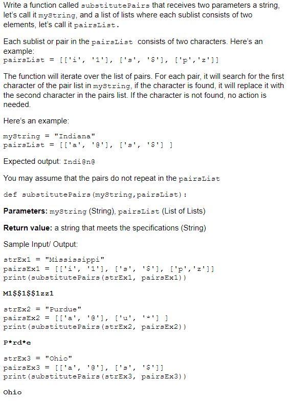 Solved Using the python coding language please complete this | Chegg.com